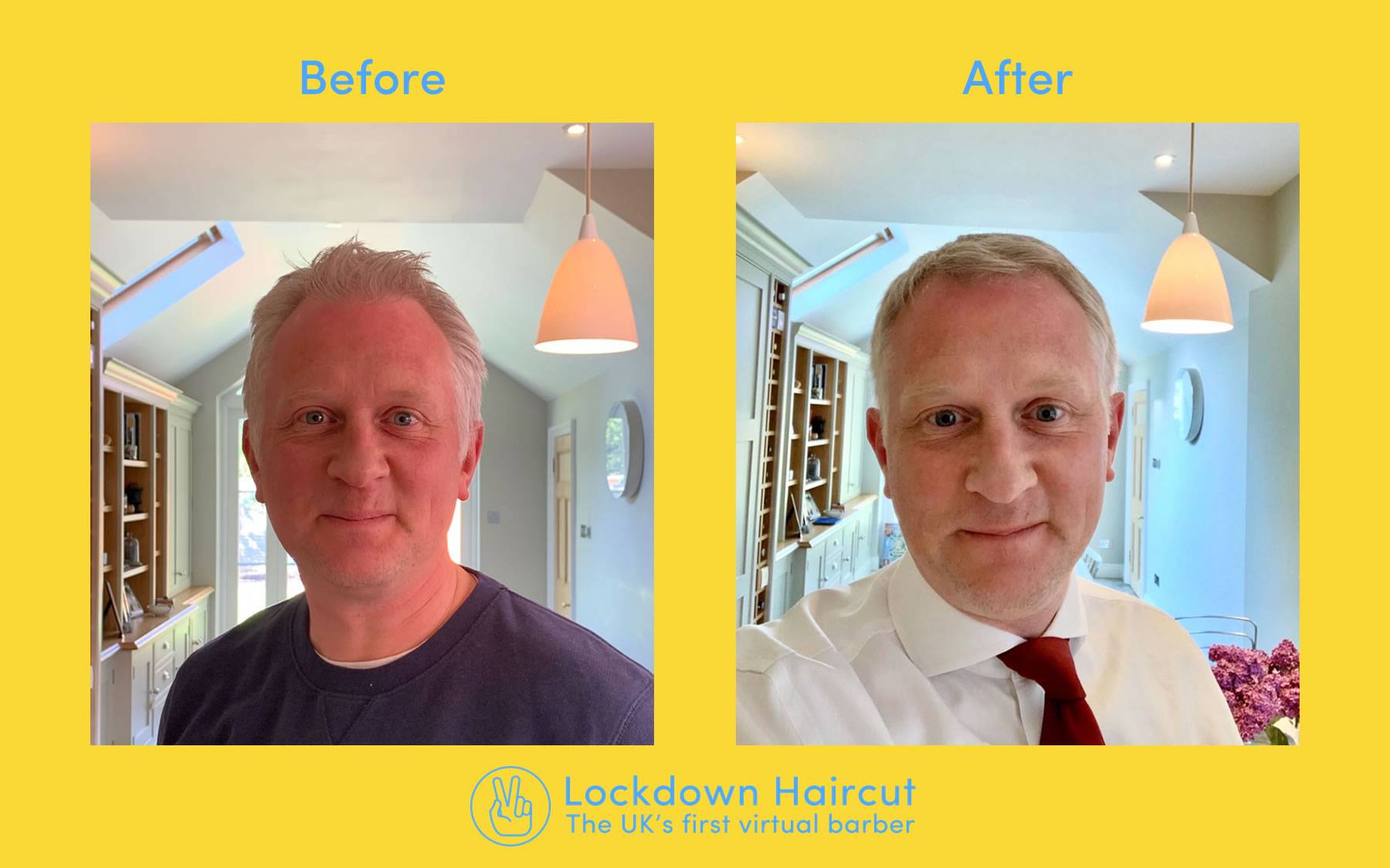 Lockdown Haircut, the UK's first virtual barber - Maddyness UK