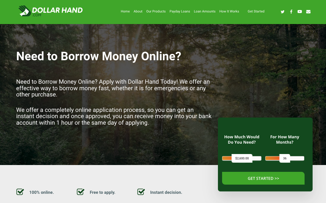 Dollar Hand launches to help with emergency shortfall of cash ...